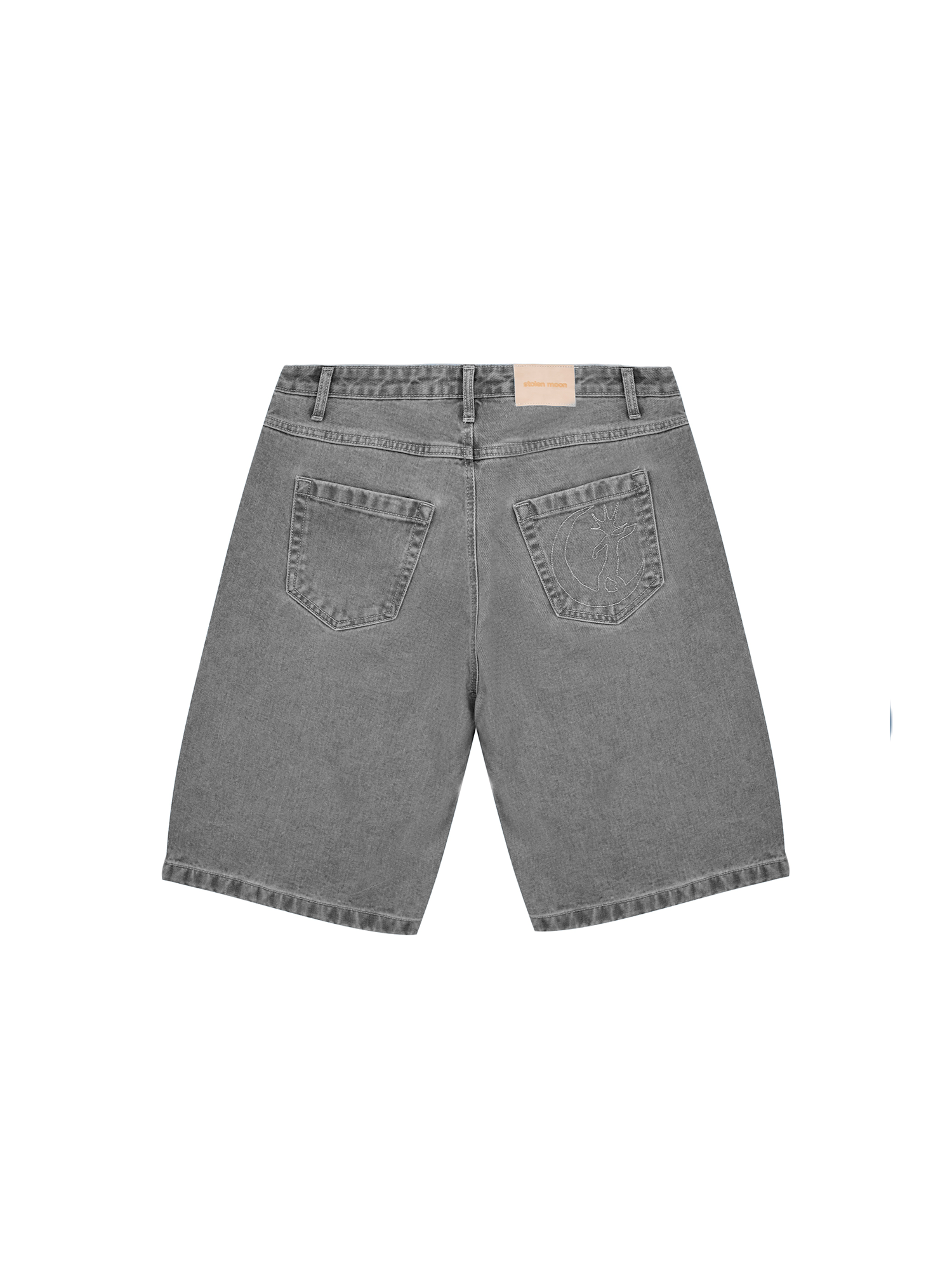 Шорти GRAY DENIM JORTS – STOLEN MOON
